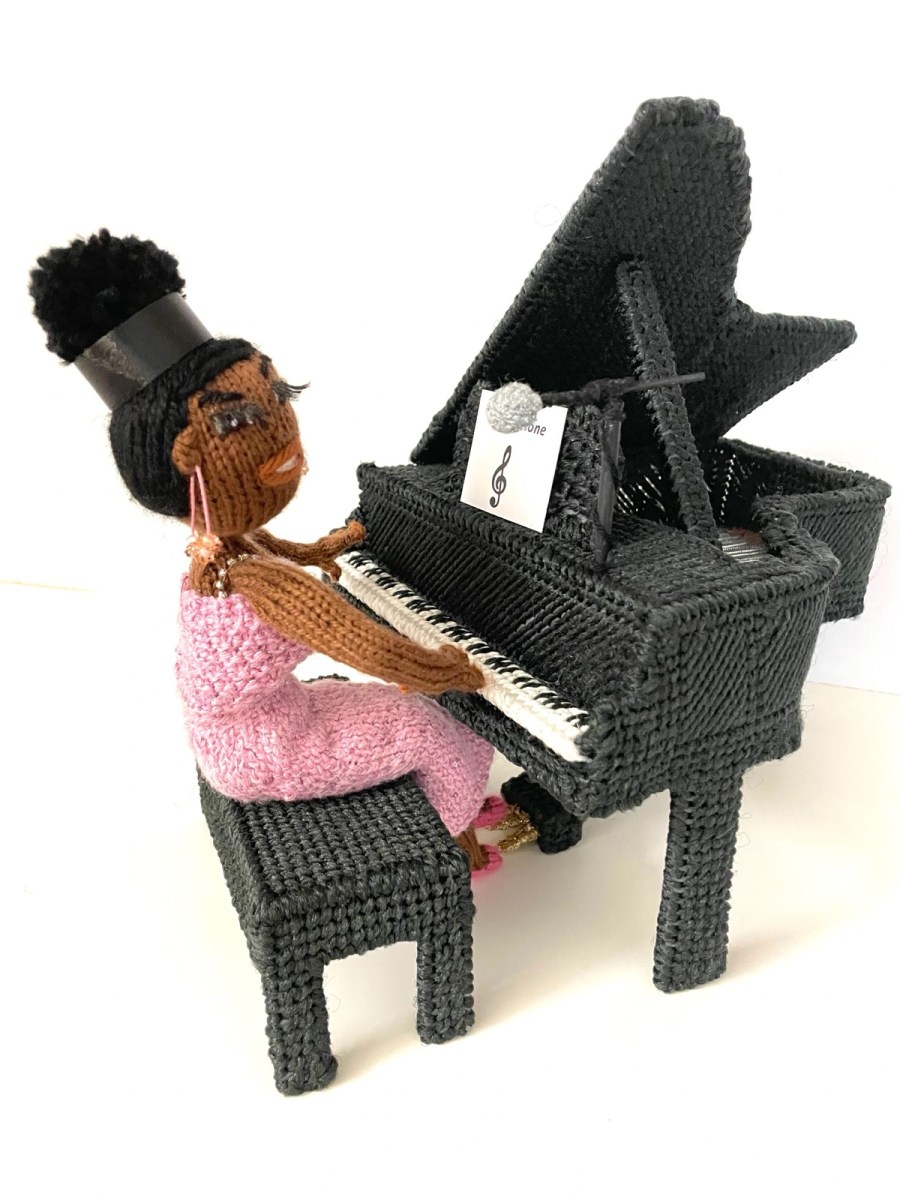 Nina Simone – Hand Knit Gorgeous Dolls